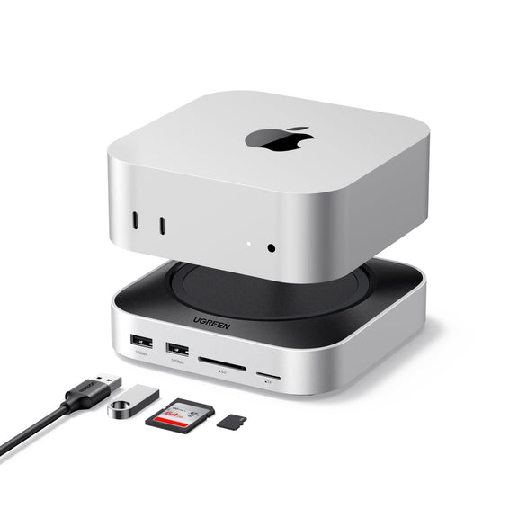 UGREEN Mac Mini M4 Docking Station with SSD Enclosure – 11-in-1 USB-C ...